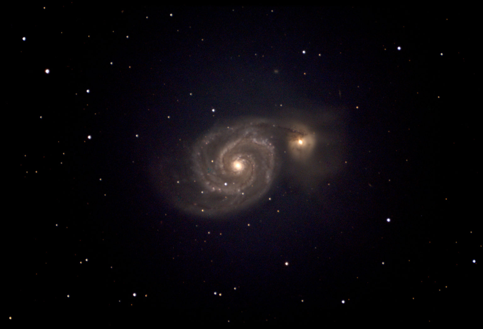 Arp 85 / Whirlpool Galaxy